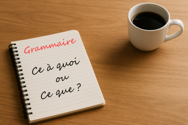 Ce à quoi ou ce que ? Cours de français avec Marc